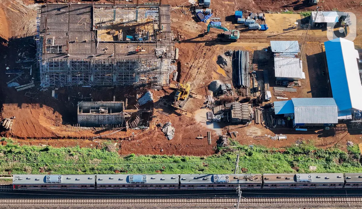 Progres Pembangunan Jatake, Bakal Stasiun KRL Termegah di Kabupaten ...