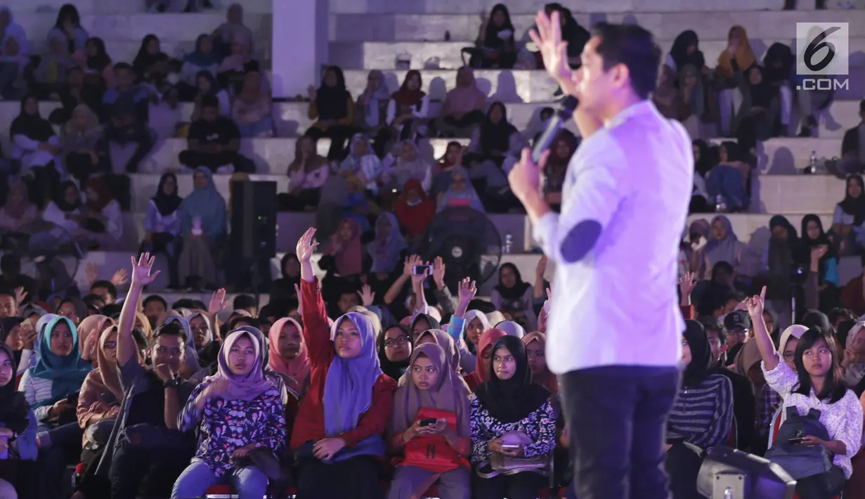 FOTO: Dude Herlino Berbagi Tips dan Trik Jadi Wirausahawan Sukses di ...