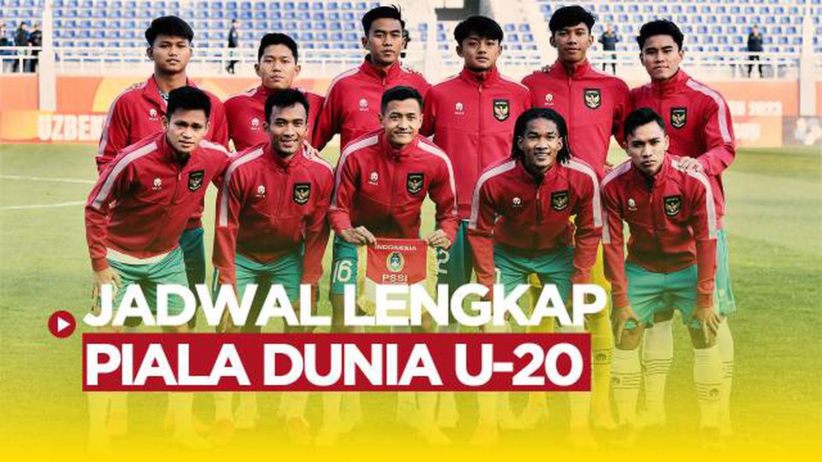 MOTION GRAFIS: Jadwal Lengkap Piala Dunia U-20 2023, SUGBK Jadi Venue ...