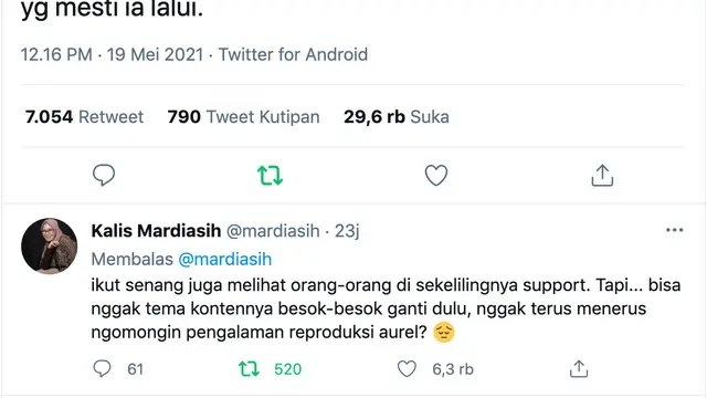 Viral Kritik Tajam Penulis Kalis Mardiasih Ke Atta Halilintar Soal
