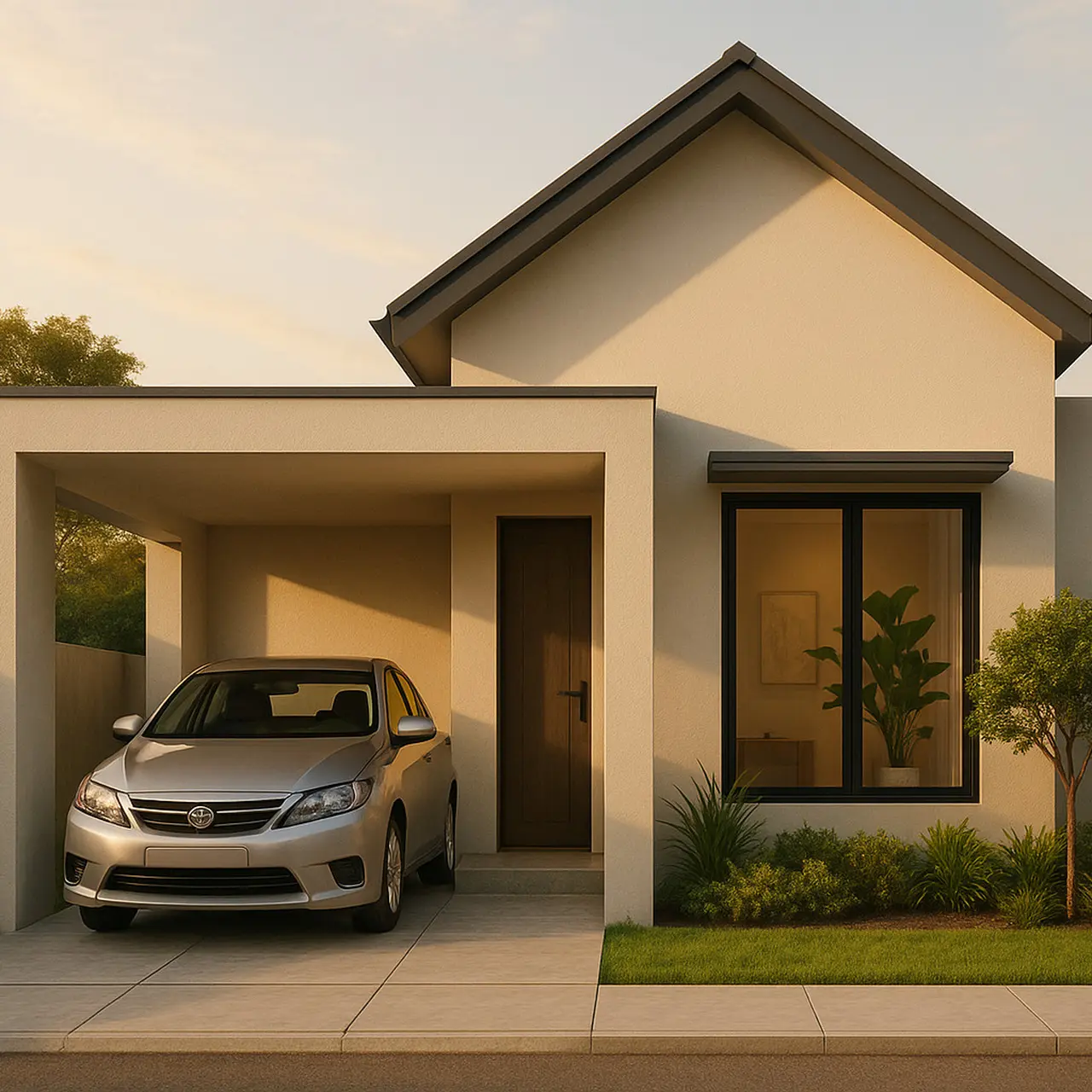 13 Desain Rumah Sederhana 6x8 Meter Gaya Minimalis, Inspirasi Hunian ...