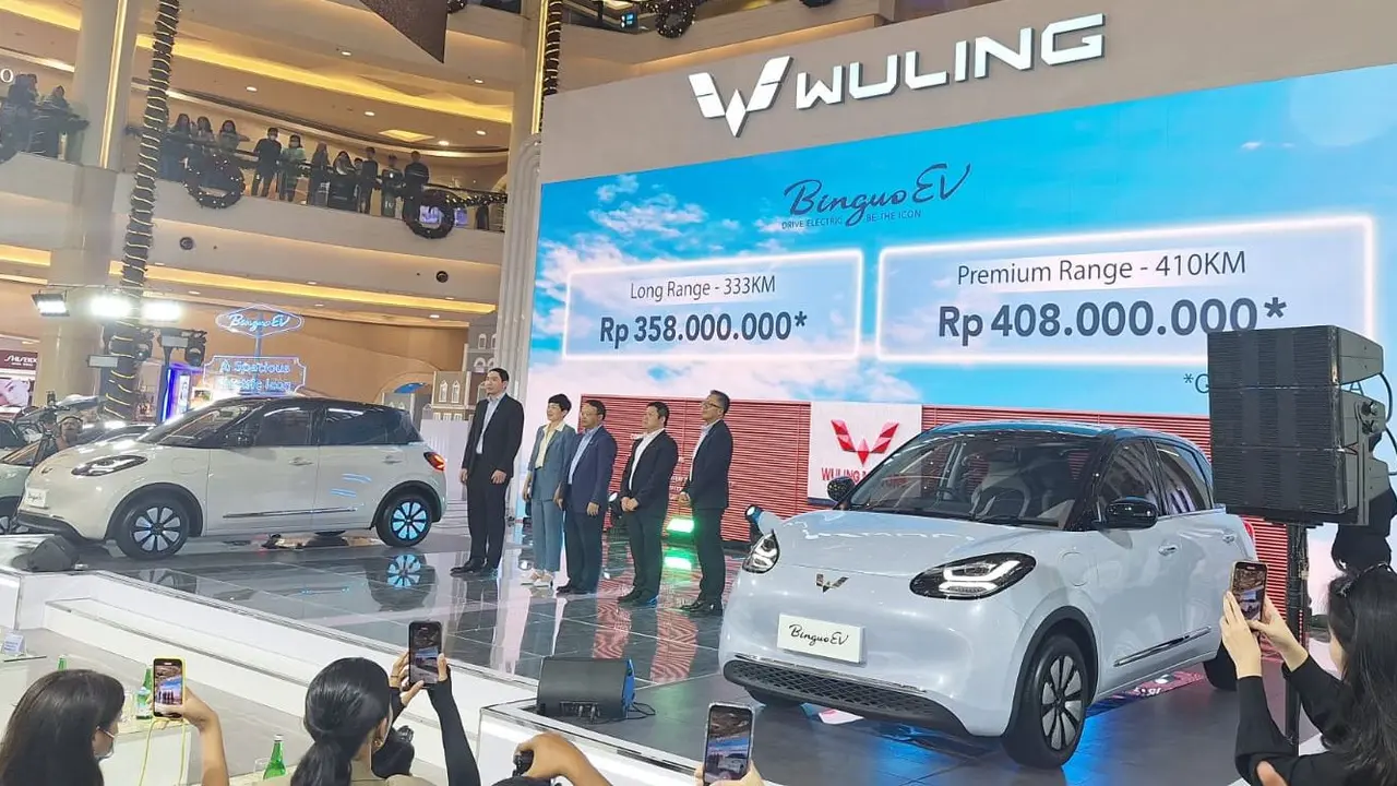 Harga Resmi Wuling Binguo EV Mulai dari Rp 358 Juta - Otomotif Liputan6.com