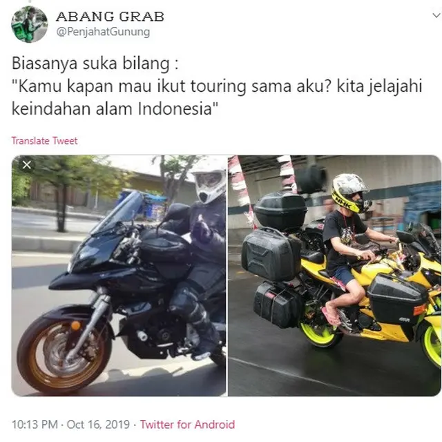Tipe-Tipe Cowok Berdasarkan Jenis Motornya, Kamu yang Mana? - Citizen6 ...