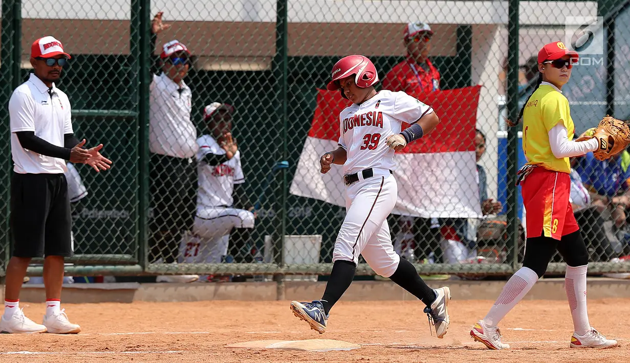 FOTO: Tim Softball Putri Indonesia Kalah Telak dari China di Asian ...