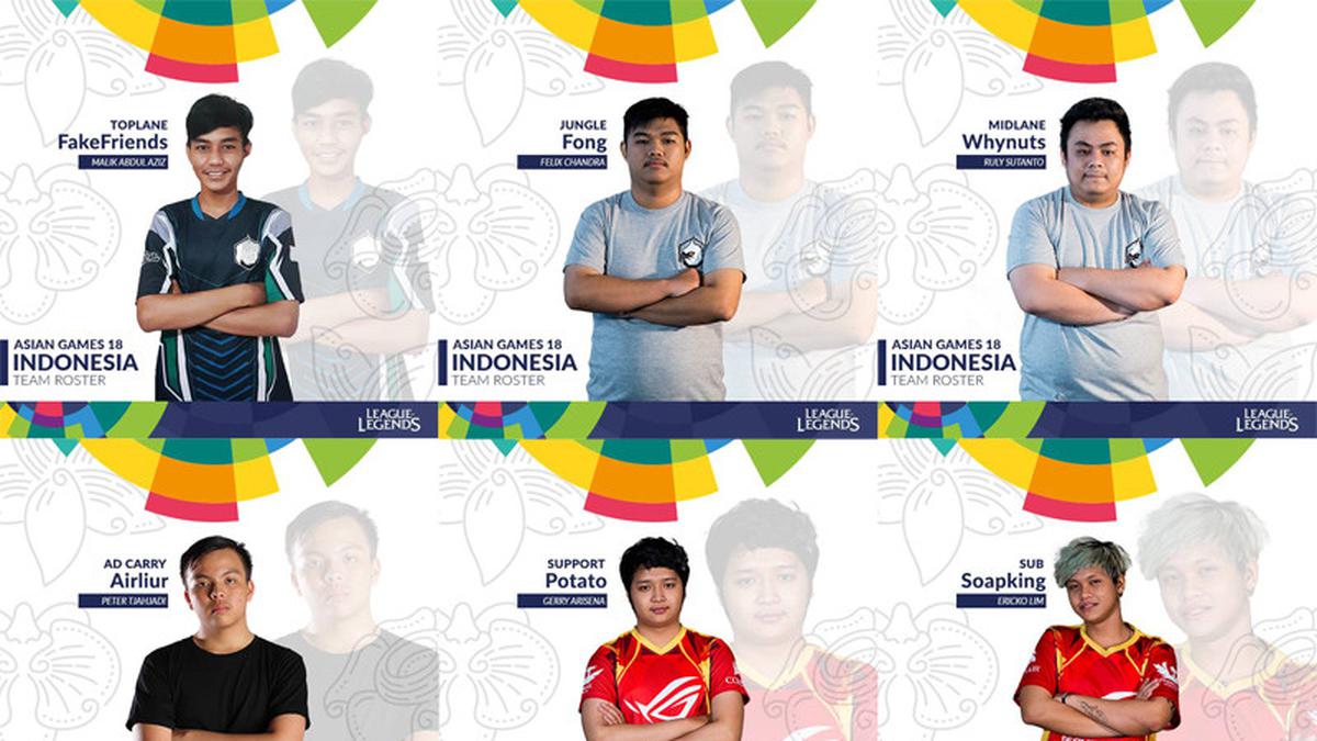 Daftar 17 Figur Pelatih dan Atlet E-Sports Indonesia di Asian Games 2018