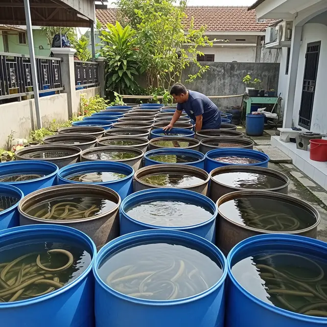 12 Ide Ternak Mini di Drum Plastik Bekas 100 Liter, Hemat Lahan dan Biaya