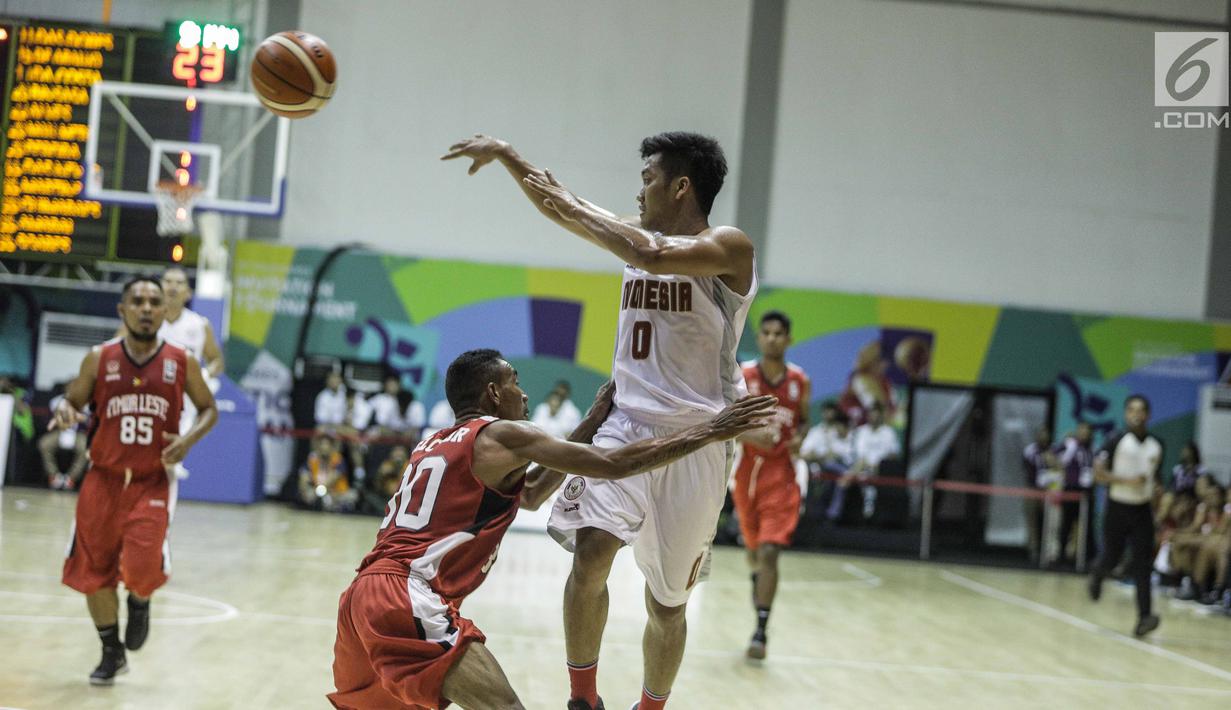 FOTO: Tim Basket Putra Indonesia Bantai Timor Leste dengan Skor 135-30 ...