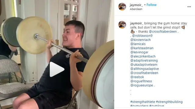 Cerebral Palsy Tak Jadi Halangan bagi Jay Moir Menjadi Instruktur Gym - Disabilitas Liputan6.com