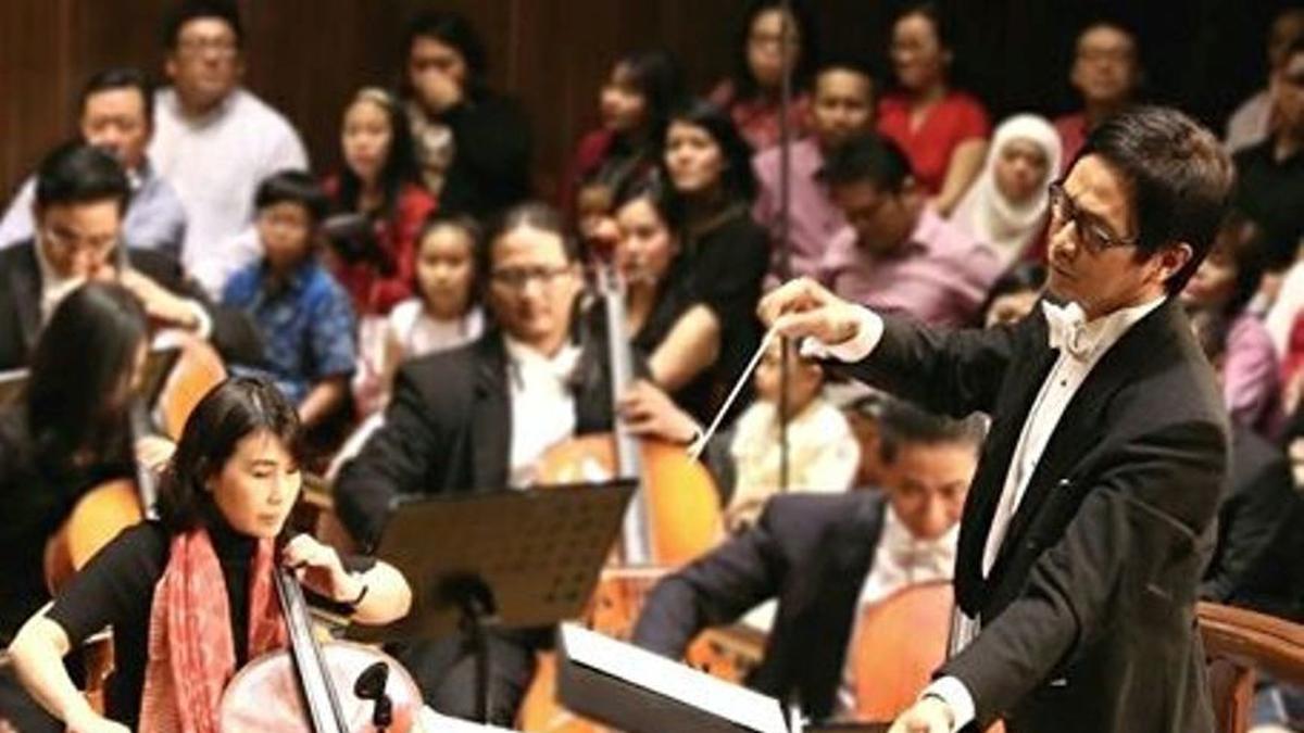 Indahnya Permainan Cello Istri Ahok Bersama Twilite Orchestra - ShowBiz ...