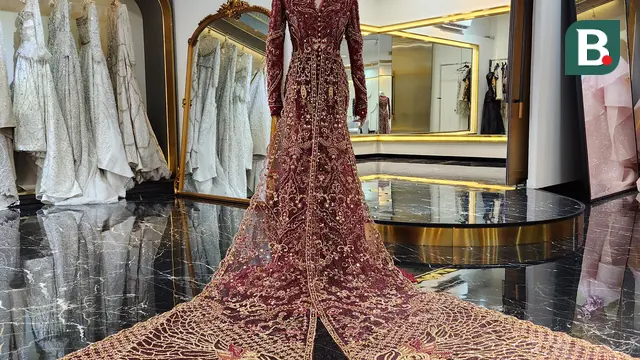 Kisah Gaun Pengantin Istri Rizky Ridho: Dari Jaring Gawang Hingga Sayap ...