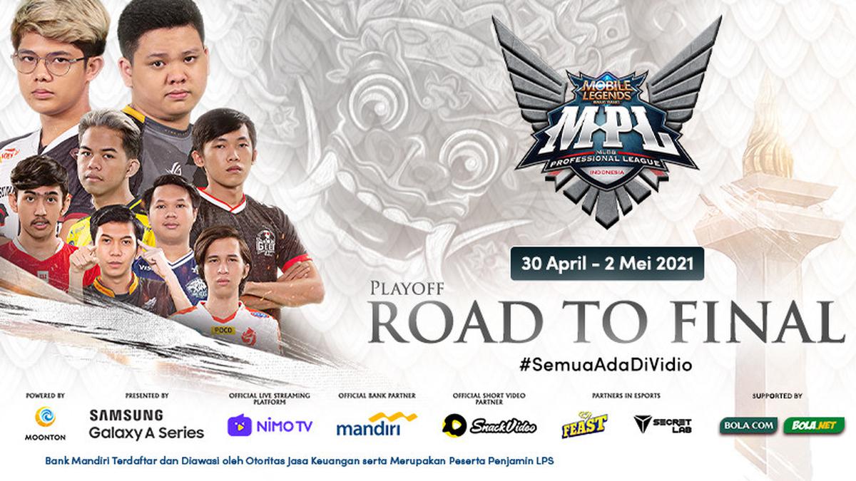 Jadwal Live Streaming Playoff MPL Season 7 di Vidio, Jumat 30 April 2021 - E-sports Bola.com
