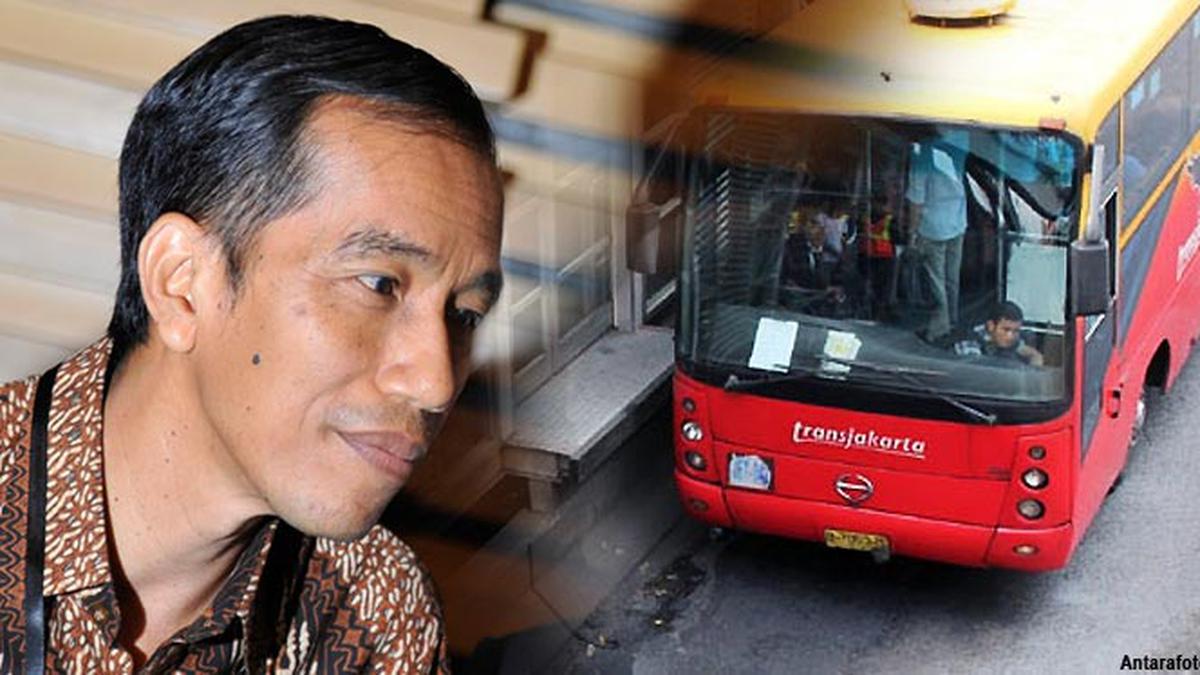 Jokowi Akan Koneksikan Transjakarta dengan Ojek - News Liputan6.com