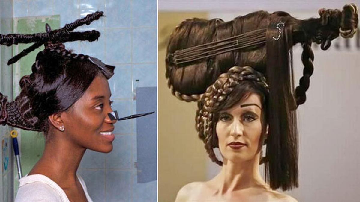 10 Model Rambut Aneh Ini Bikin Kamu Bengong dan Geleng-Geleng - Photo ...