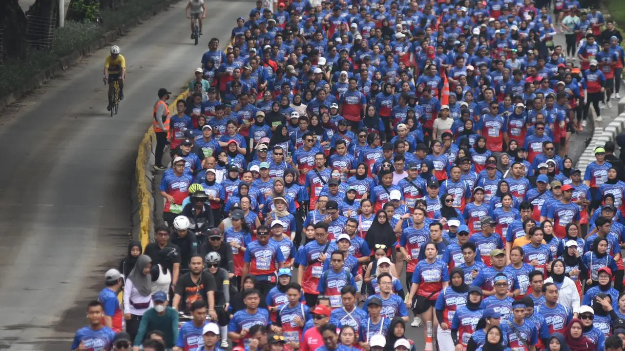 Dibuka Dirut Pertamina, 20 Ribu Orang Memeriahkan Pertamina Eco RunFest ...