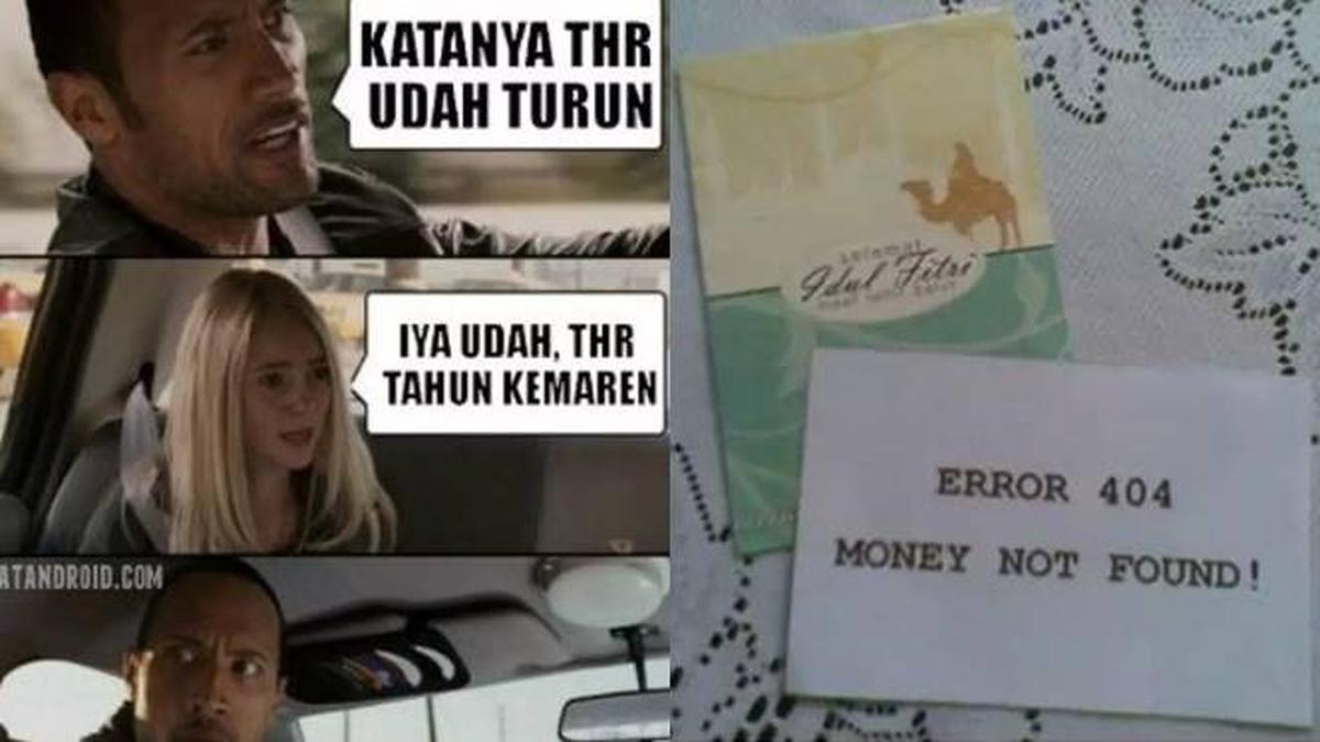 10 Meme Sedih Enggak Dapat THR Ini Langsung Bikin Sesak