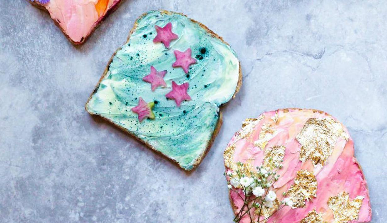 Roti Selai Pelangi, Tren Roti Panggang Sehat yang Anti Mainstream ...