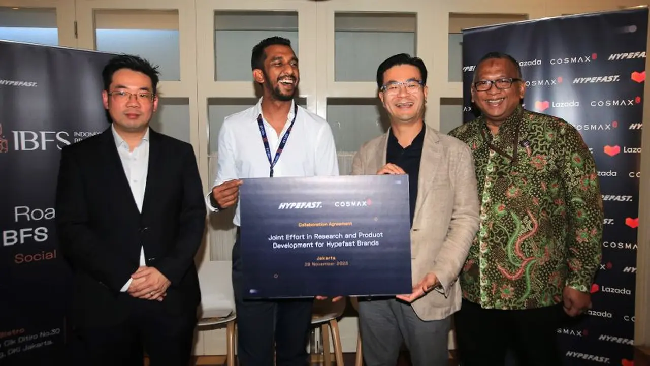Hypefast Berkolaborasi dengan Lazada dan Cosmax Indonesia Guna ...