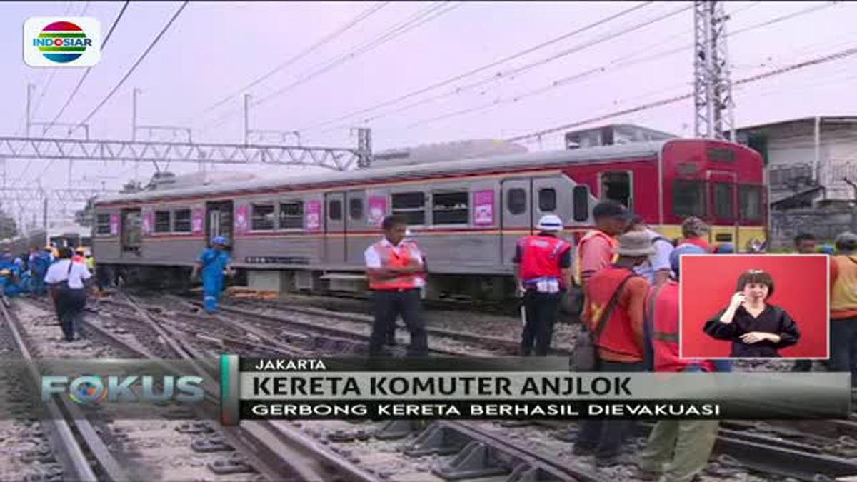 Ini Penyebab Anjloknya KRL di Stasiun Manggarai - News Liputan6.com