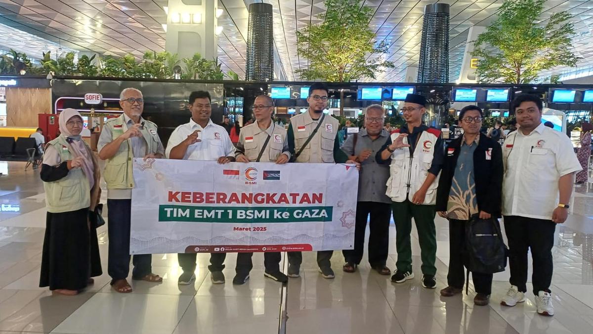 BSMI Kirim Tim Medis ke Gaza Palestina, Siap Jalankan Misi Kemanusiaan