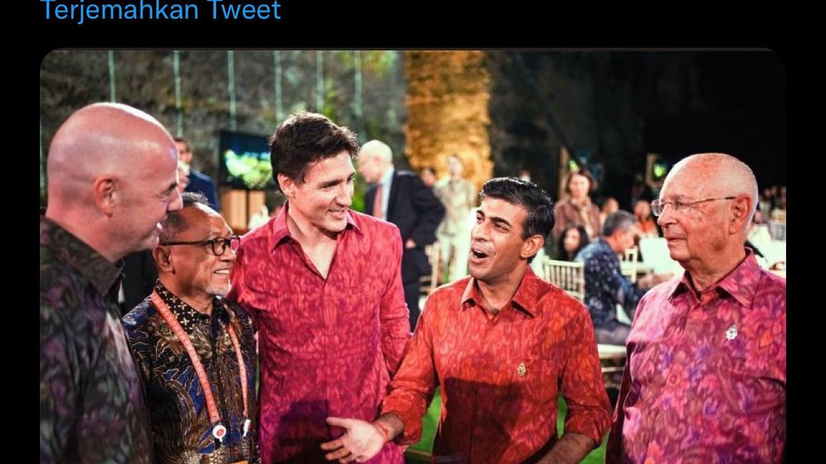 Viral Para Pemimpin Dunia Dihina Kenakan Batik Saat Gala Dinner KTT G20 ...