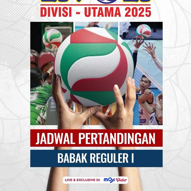 Jadwal Livoli Divisi Utama 2025 Putaran Reguler Pertama, 3-14 September - Bola Liputan6.com