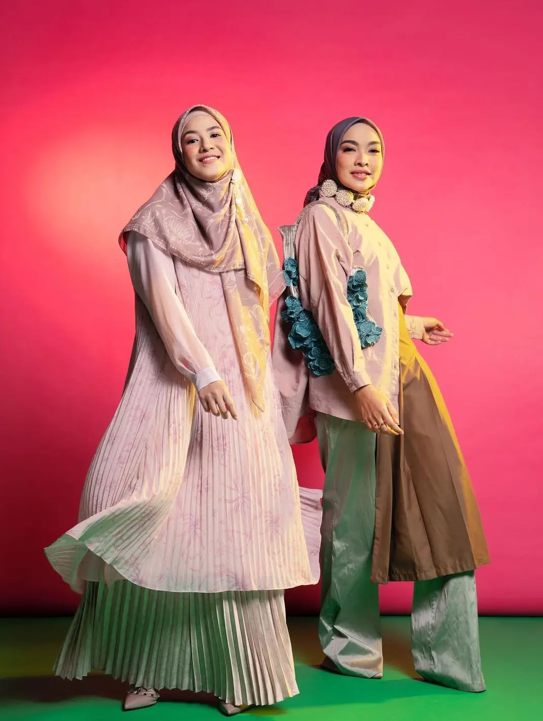 6 Inspirasi Gaya Hijab Syar’i ala Natasha Rizki yang Teduh Menawan - Photo Fimela.com