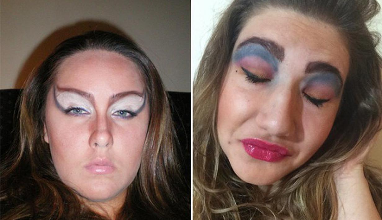 Ketika Makeup Membuat Wajah Wanita-Wanita Ini Makin Tidak Karuan ...