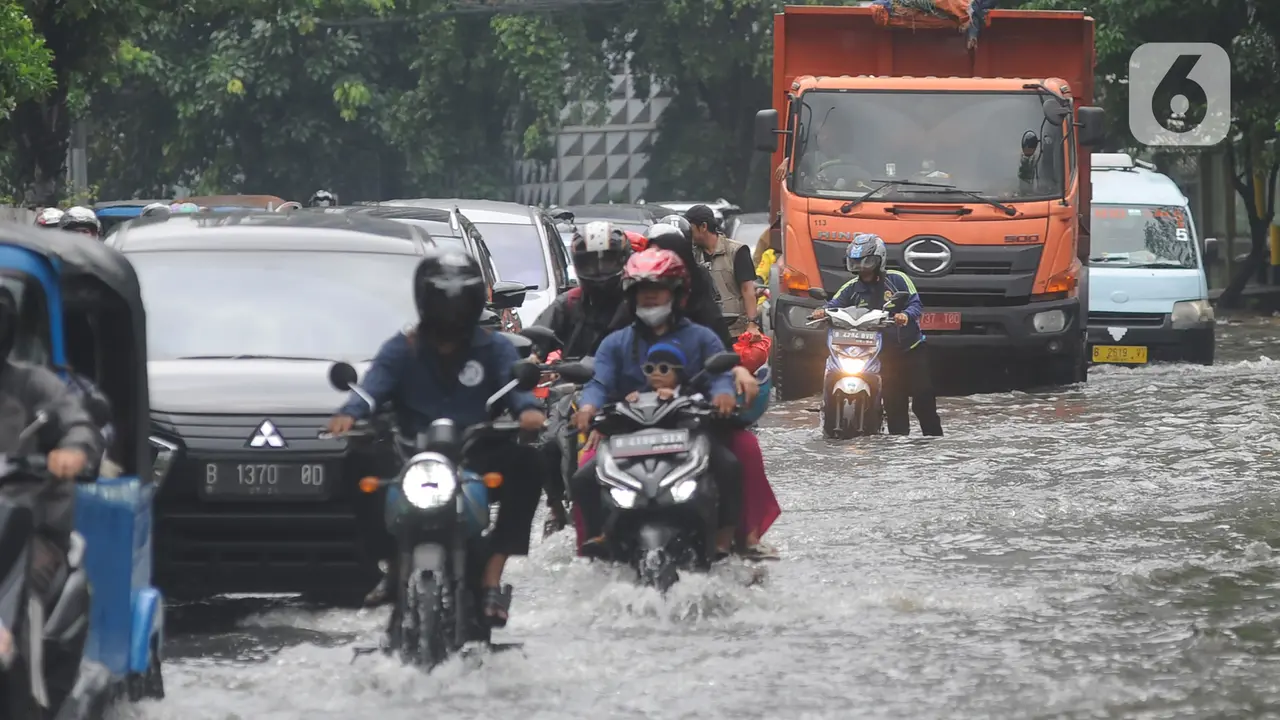 Titik Lokasi Banjir Jakarta Hari Ini, Waspada Terjebak - Hot Liputan6.com
