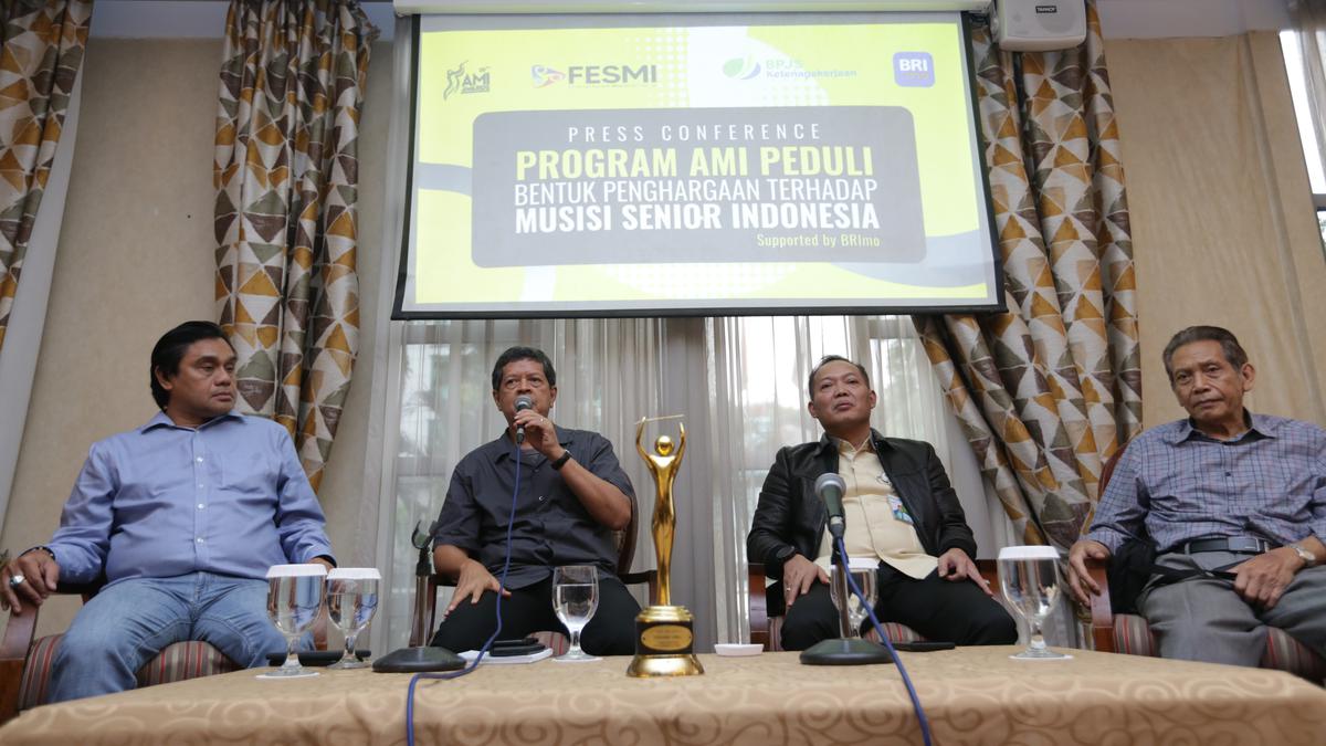 Apresiasi untuk Para Musisi Senior Lewat Program AMI Peduli - Entertainment Fimela.com
