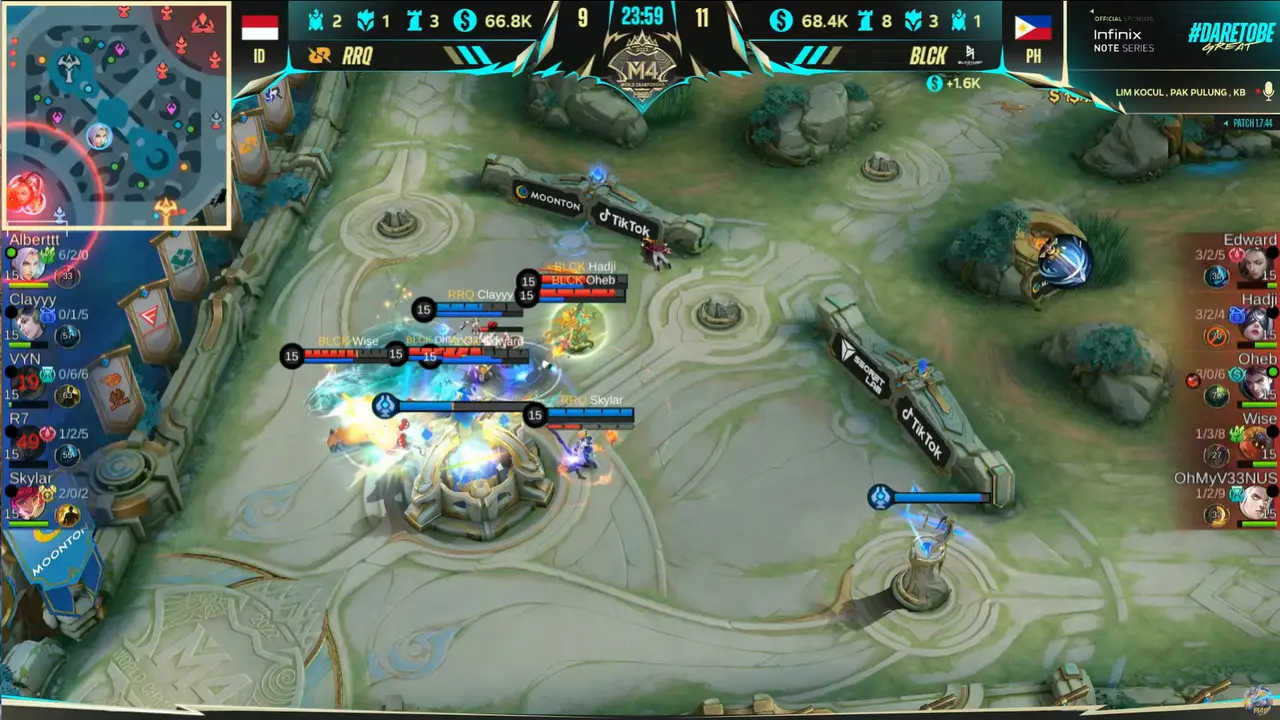 Profil OhMyV33Nus 'Oh My Venus', Kapten Tim Mobile Legends Blacklist ...