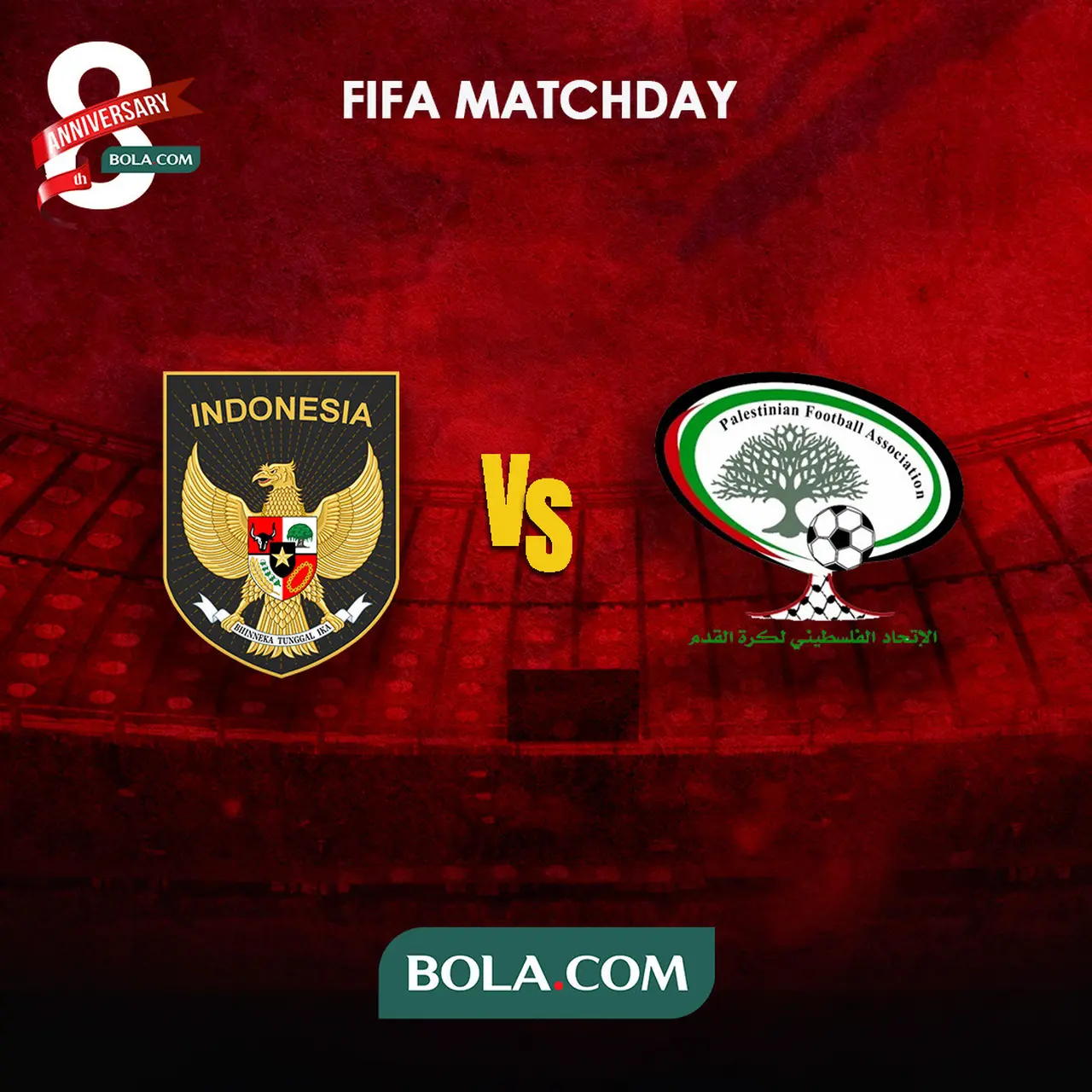 Link Live Streaming Timnas Indonesia Vs Palestina - Indonesia Bola.com