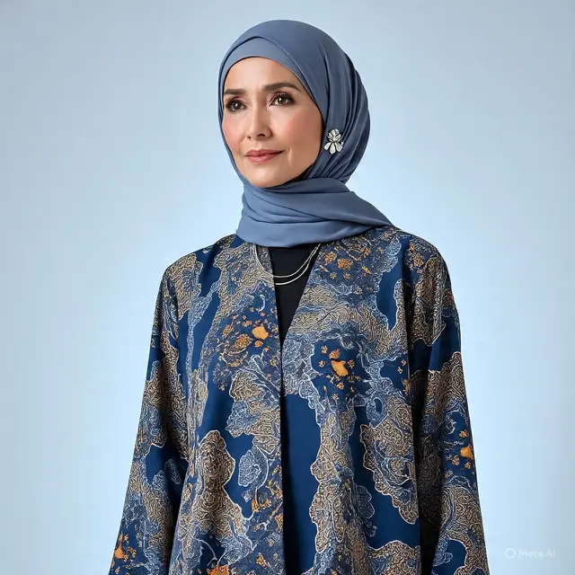 TOP 3: Model Cardigan Batik untuk Kondangan Usia 50-an hingga Model ...