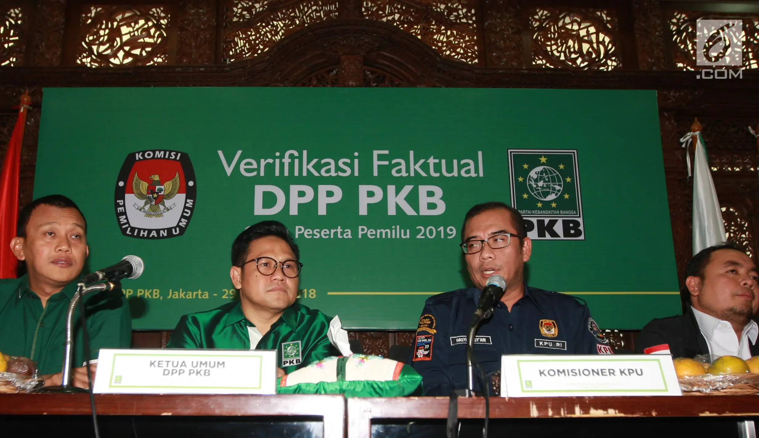 FOTO: PKB Jadi Parpol ke-4 yang Lolos Verifikasi Faktual KPU - Foto ...