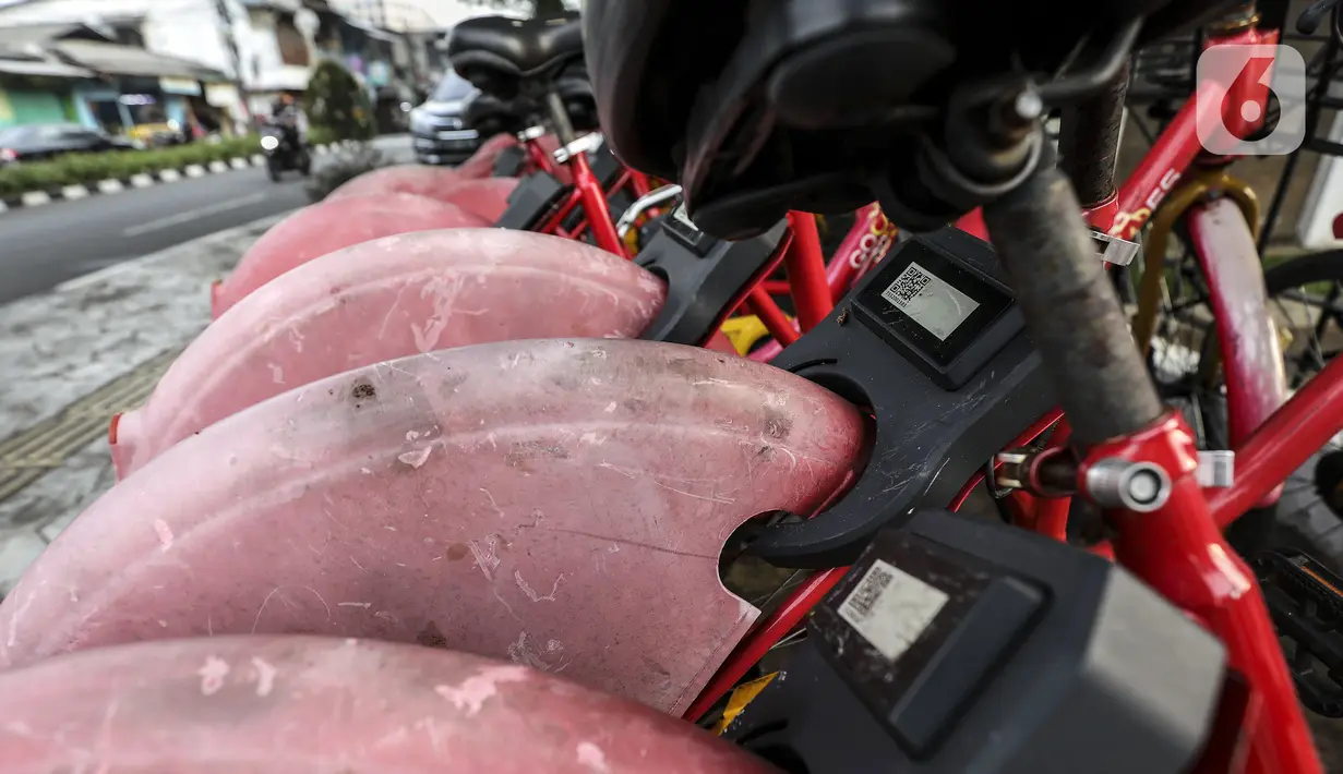 Kondisi Memprihatinkan Sepeda Sewaan Milik Pemprov DKI Jakarta - Foto ...