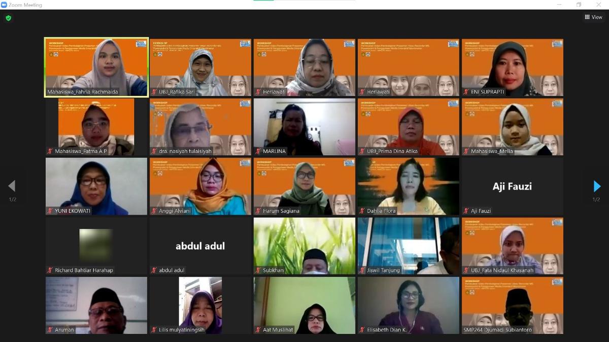 Guru Melek Teknologi dengan Workshop Virtual Pembuatan Media Pembelajaran Daring - Surabaya ...