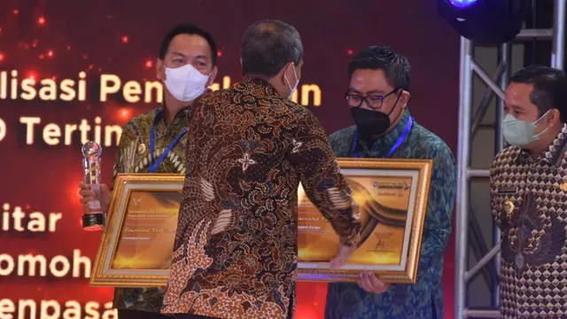 Denpasar Raih Penghargaan Kota dengan Realisasi Peningkatan PAD Tertinggi - Regional Liputan6.com