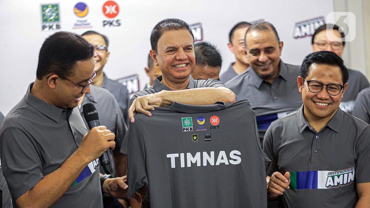Anies - Cak Imin Umumkan Timnas AMIN untuk Pemenangan Pilpres 2024 - Foto Liputan6.com