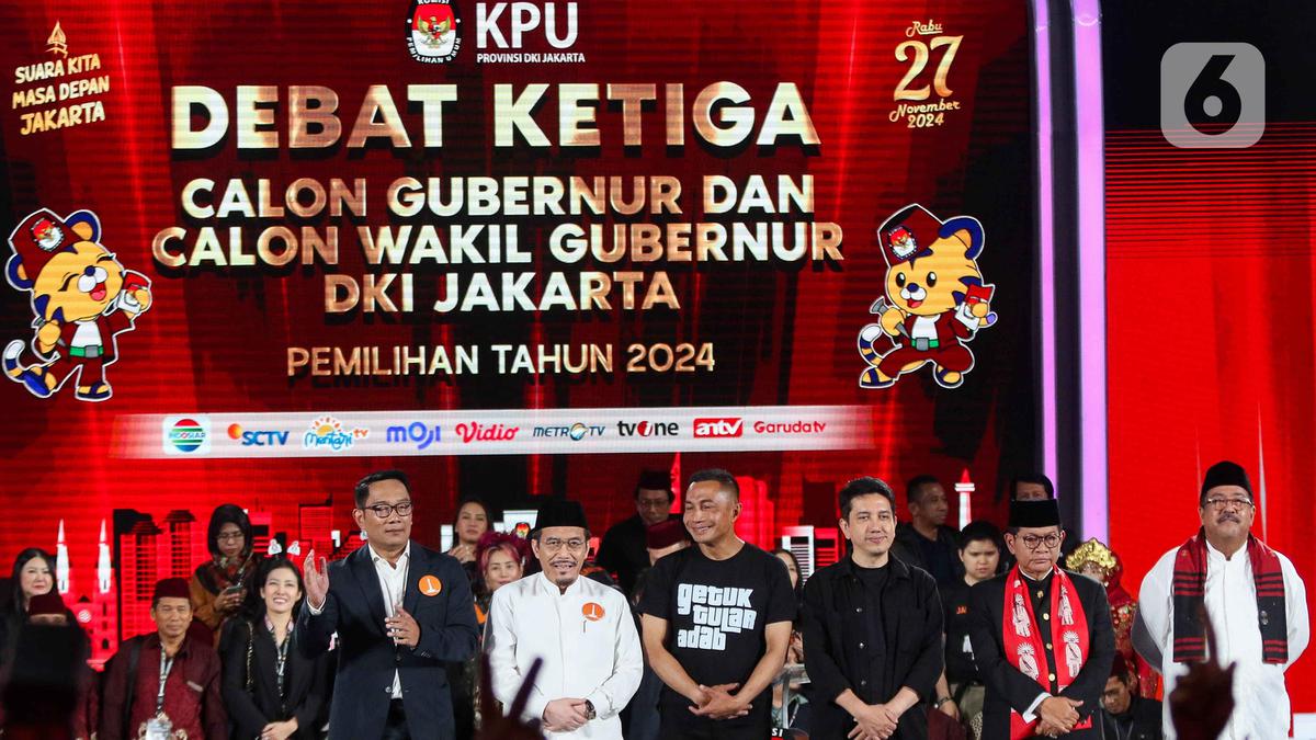 Profil 3 Paslon Cagub dan Cawagub untuk Pilkada Jakarta 2024, Pilih yang Mana? - Hot Liputan6.com