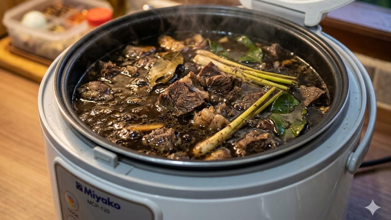 Cara Masak Rawon di Magic Com, Resep Praktis Rasa Autentik ala Rumahan