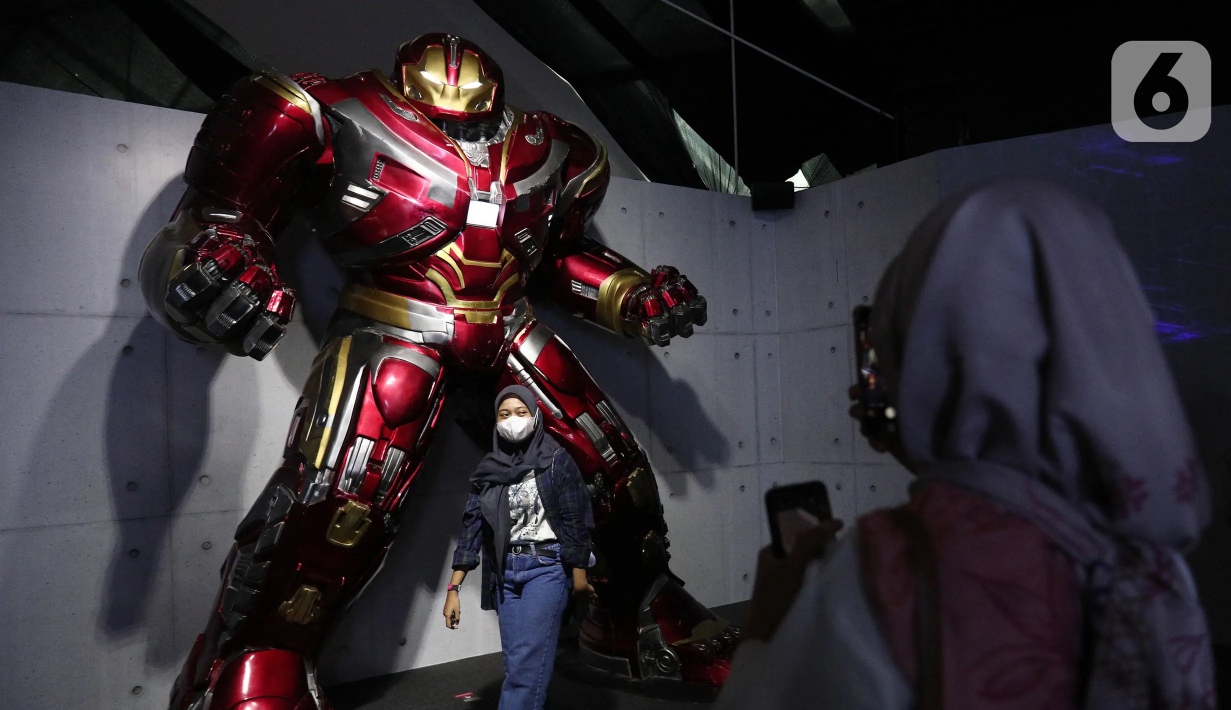 FOTO: Perdana, Koleksi Marvel Studios Dipamerkan di Indonesia - Foto ...