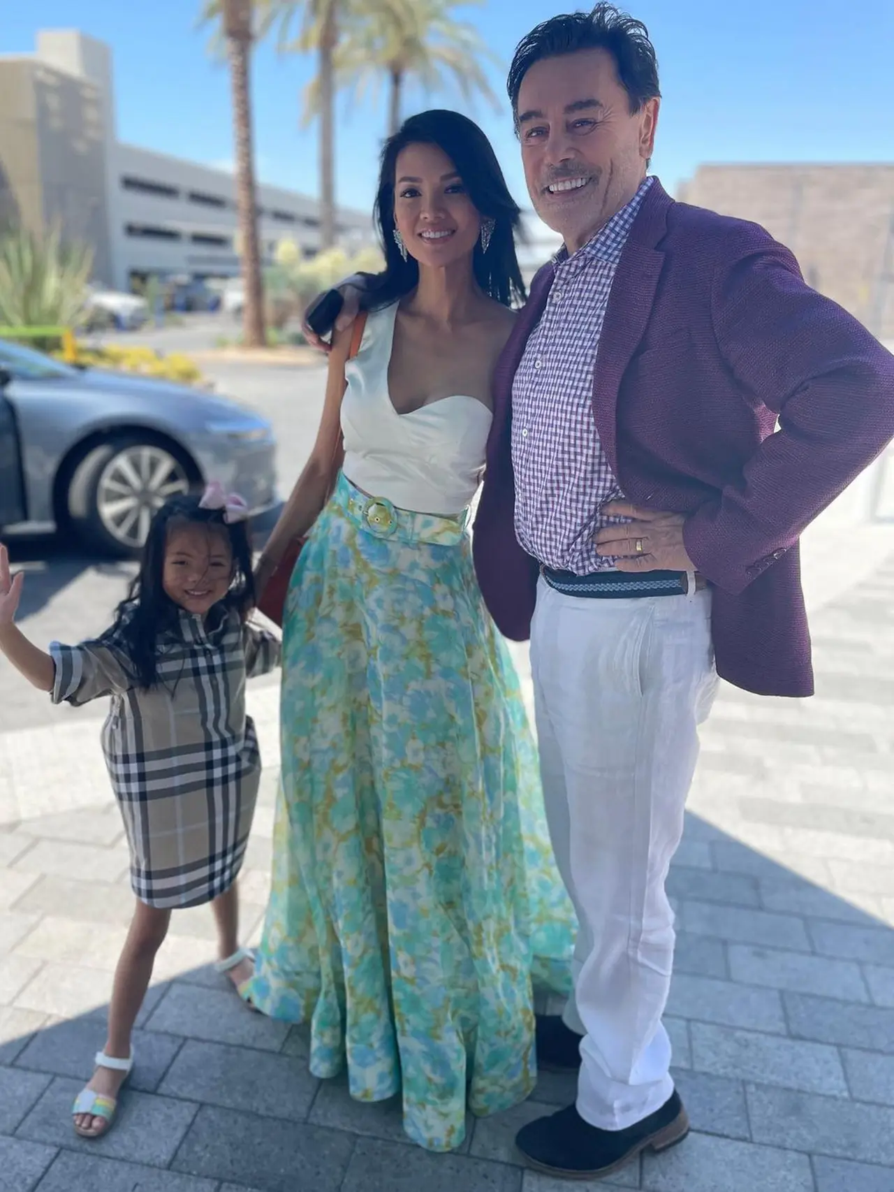 6 Potret Farah Quinn Saat Merayakan Hari Ayah Sedunia Bersama Suami Baru