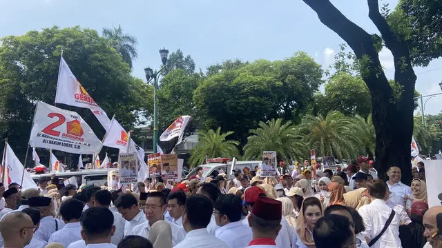 Survei SCTV-Indikator Politik: Elektabilitas Gerindra dan PDIP Bersaing Ketat - Pemilu Liputan6.com