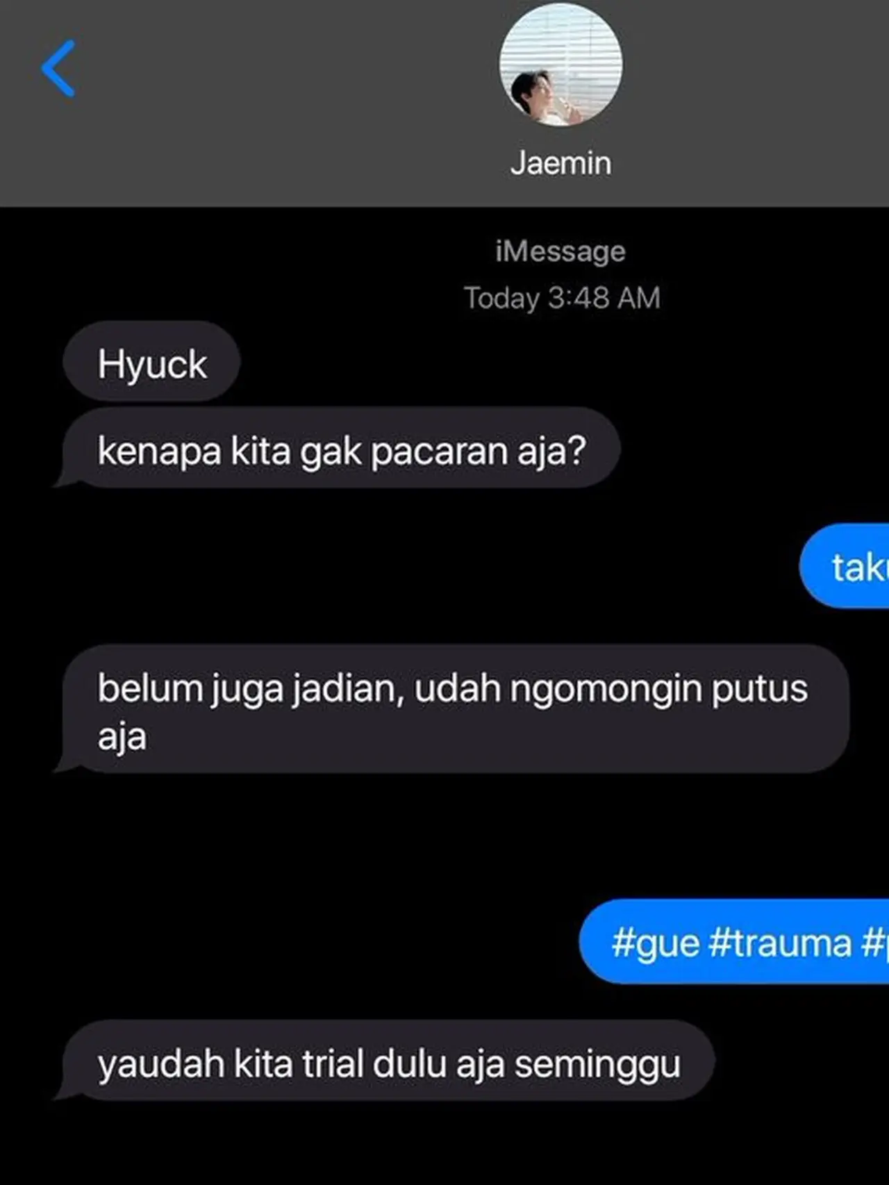 6 Chat Ajak Trial Pacaran Ini Bikin Tepuk Jidat, Kocak - Hot Liputan6.com