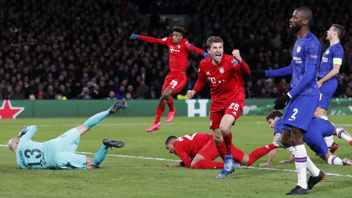 FOTO: Bayern Munchen Pesta Gol di Markas Chelsea