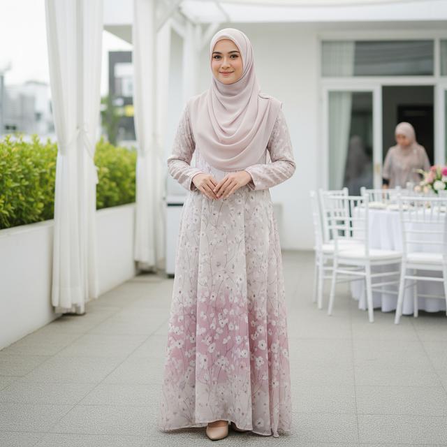 9 Model Gamis Simpel dan Anggun untuk Ibu Muda: Cocok untuk Arisan ...