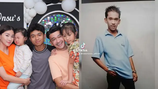 7 Potret Jadul Ruben Onsu yang Pernah Jadi Tukang Sapu, Bikin Pangling - Hot Liputan6.com