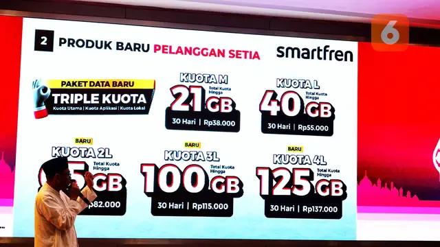 Smartfren Luncurkan Paket Internet 100GB Harga Rp 100.000, Cocok untuk Generasi Muda - Tekno ...