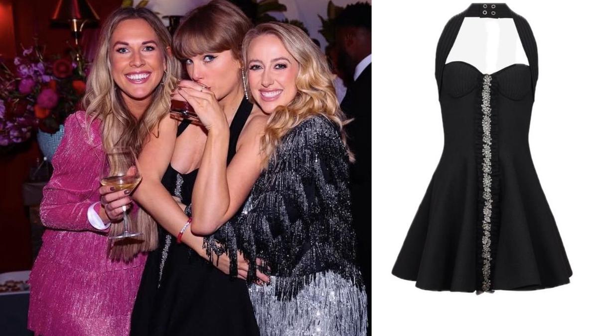 Taylor Swift Pakai Gaun Kristal Mini Senilai Rp70 Jutaan di Pesta Ulang ...