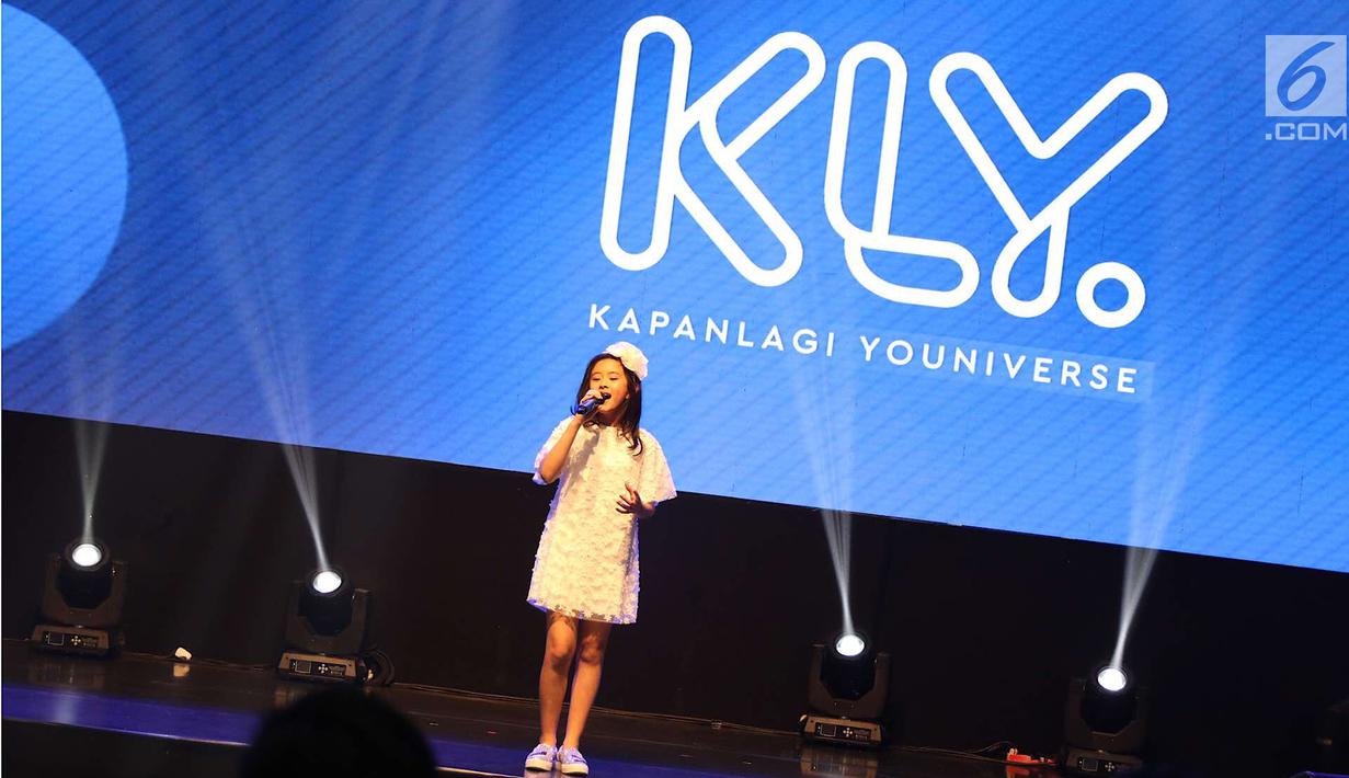 FOTO: Penyanyi Muda Clarice Cutie Meriahkan XYZ Day 2018 - Foto ...