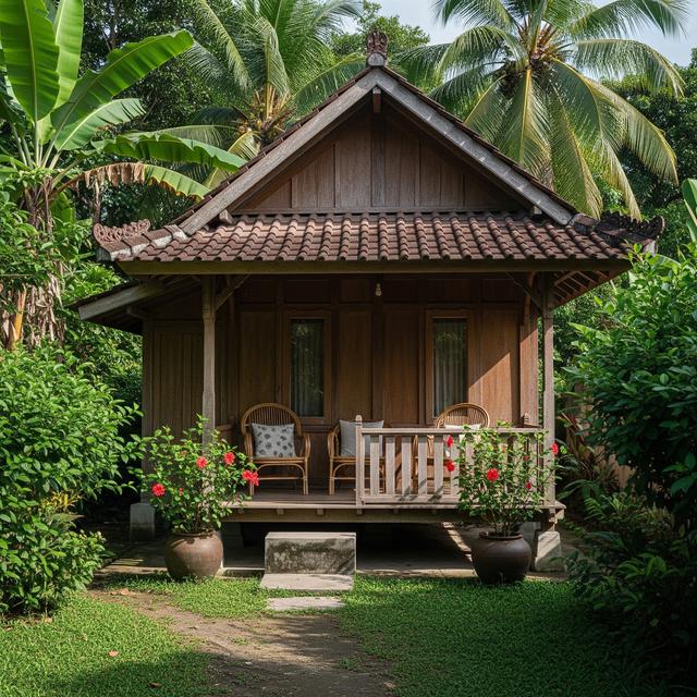 9 Rumah Impian Masa Tua di Desa Desain Simpel dan Nyaman, Hidup Tenang ...